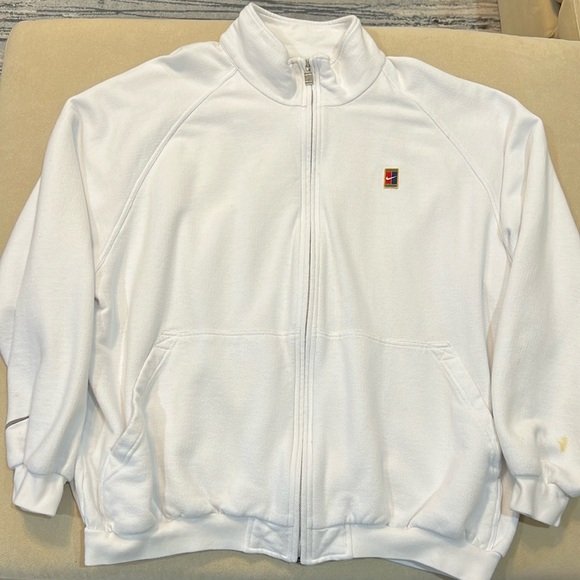 Nike | Jackets & Coats | Rare 9s Nike Tennis Jacket Xxl Vintage | Poshmark